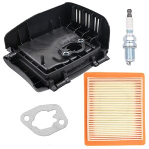 syskant 14 743 03-s air filter cover for kohler xt650 xt675 engine for husqvarna toro 22" recycler lawn mower replace for 14 743 03-s air filter cover base cleaner kit