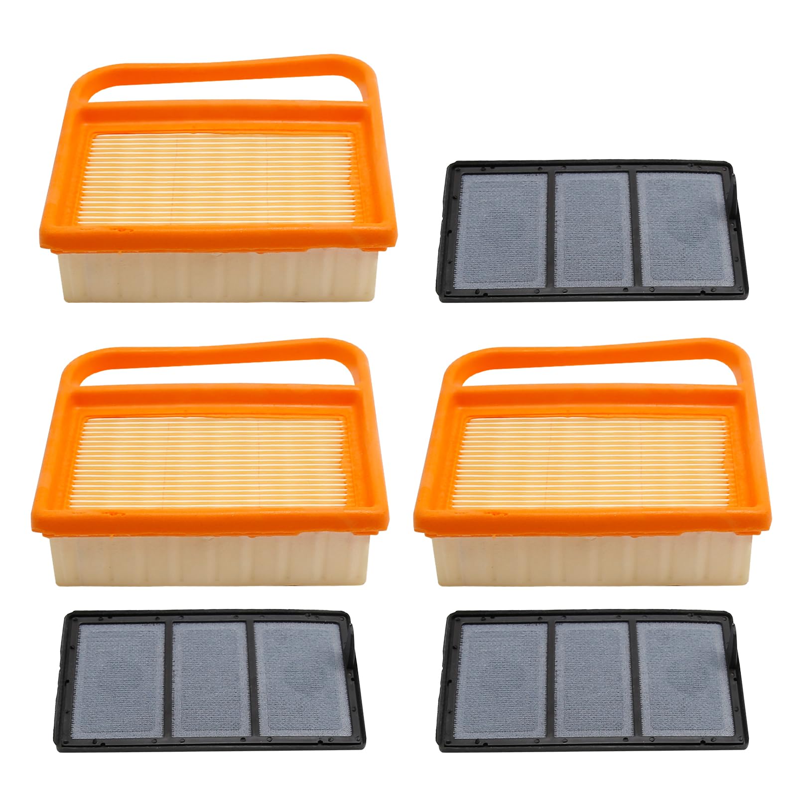 Zreneyfex 3 Pcs Air Filter with Pre Filter Compatible with Stihl 4238 140 4402 4238 141 0300 4238 140 4403 4238 140 4404 4238 140 4401 Compatible with Stihl TS410 TS410Z TS420 TS420Z TS500i TS480