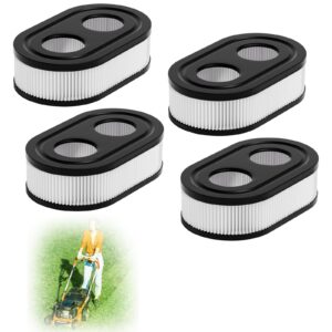 4pc air filter fits 593260 798452 series mower filter element, honsnks mower air filter replacement for 550e 550ex 500ex 625ex 675exi