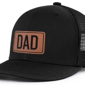 Lichfamy Mom and Dad Hats Fathers Day for New Mom Adjustable Trucker Hat New Dad Gifts for Couples Parents