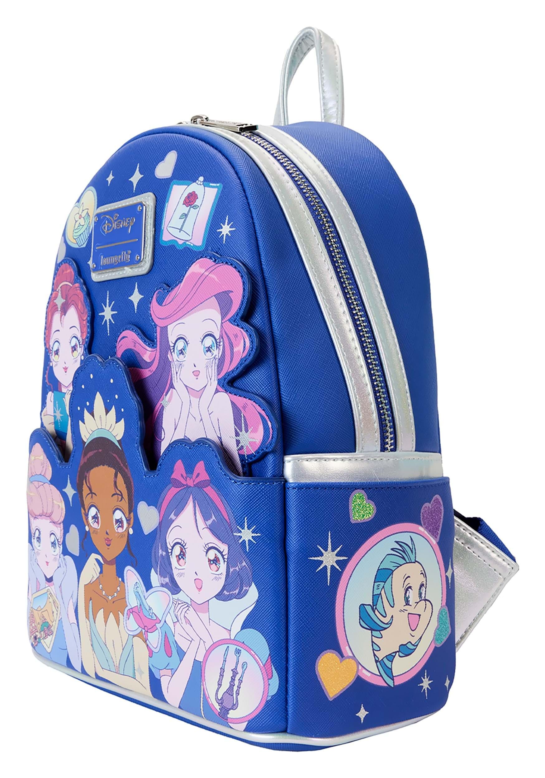 Loungefly Disney Princess Manga Style Mini Backpack