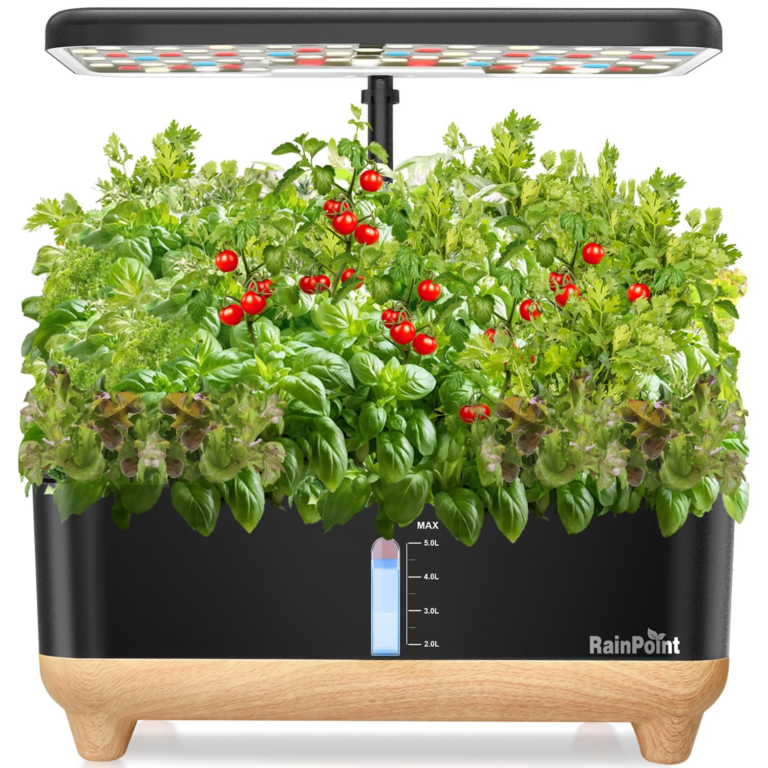 RAINPOINT Indoor Hydroponics Growing System,13 Pods Hydroponic Garden Planter, Vegetable Growing System Kit, Kitchen Christmas Gifts for Women, Hydro Garden Herb Grower