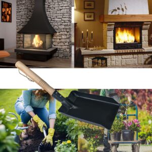 Fireplace Shovel 15"- Ash Shovel-Fireplace Scoop-Gardening Shovel- Coal Shovel