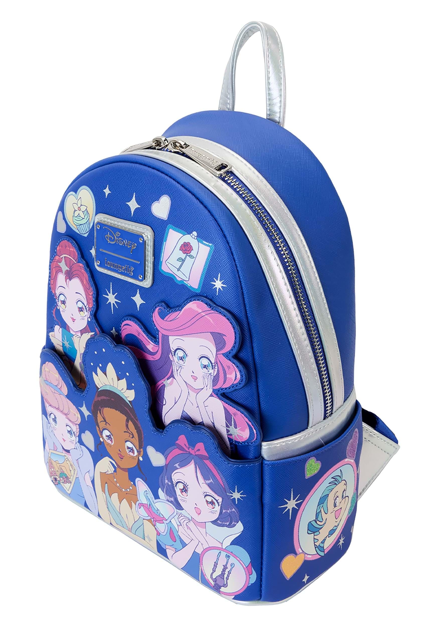 Loungefly Disney Princess Manga Style Mini Backpack