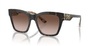 dolce & gabbana sunglasses dg 4384 321773 havana on white barrow brown g