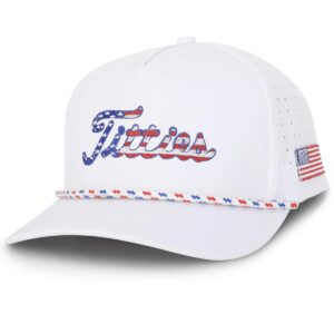 curves & clubs titties golf hat - funny golf hat - titties hat - funny american hat - one-size-fits-all hat - funny men's gifts, titties hat (cotton, white)