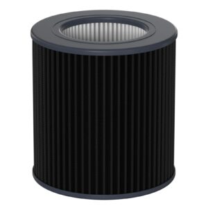 ganteny air mini replacement hepa filter compatible with molekule tri-power air mini & air mini + air cleaner purifiers, 3 in 1 high-efficiency filtration system with activated carbon, 1 pack