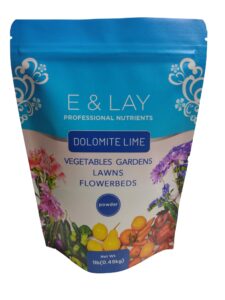 e & lay professional nutrients dolomite lime powder (1lb)