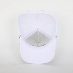 Curves & Clubs Titties Golf Hat - Funny Golf Hat - Titties Hat - Funny American Hat - One-Size-Fits-All Hat - Funny Men's Gifts, Titties Hat (Cotton, White)