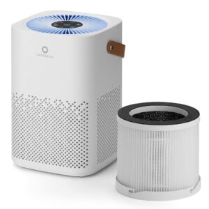 Airthereal Bundle | ADH70 HEPA Air Purifier for car, bedroom, officie and study room desktop and 2-Pack Spare Replacement Filter, Day Dawning