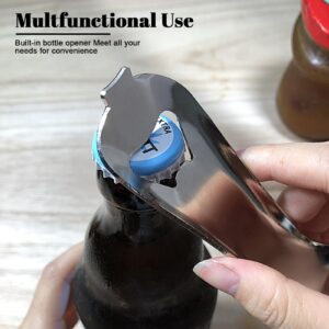 Bxgnip Mason Jar Opener No Lid Dents or Damage Multifunctional Jar Opener Easy Twist Manual Handheld Top Remover Bottle Opener Made For Lifetime