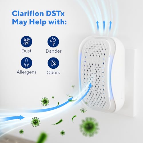 Clarifion Air Ionizer (3 Pack), Clarifion DSTx Portable Air Purifier (3 Pack) and Clarifion ODRx UV-C Light Sanitizer (3 Pack) Bundle