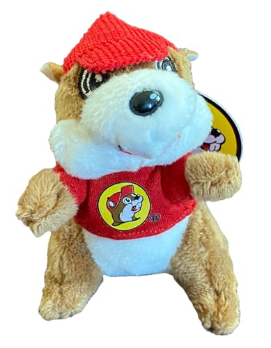 Buc-ee's Beavers 4" Mini Stuffed Plush Keychain Keyring Backpack Clip