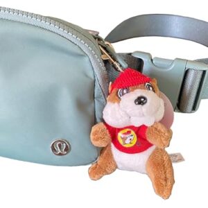 Buc-ee's Beavers 4" Mini Stuffed Plush Keychain Keyring Backpack Clip