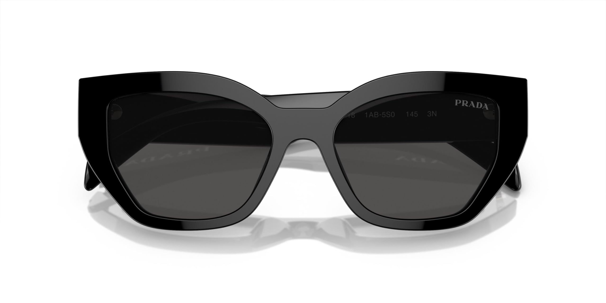 Prada PR A09S Black/Dark Grey 53/18/145 women Sunglasses