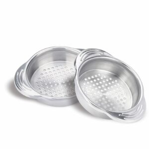 XFVFXZZ Tuna Strainer - Can Strainer - Food Strainer, Can Colander, Easy To Clean, Eco-friendly,Tuna Can Strainer Food-Grade(2 Pieces)