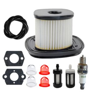 zhranxz bg86 air filter for stihl bg86c sh86 sh86c bg56 bg66 blower air filter with spark plug fuel filter