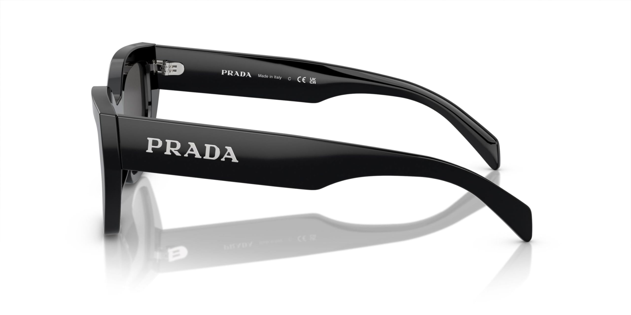 Prada PR A09S Black/Dark Grey 53/18/145 women Sunglasses