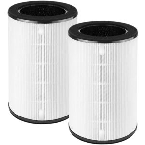 ap-t40fl ap-t45 replacement filter for homedics total clean 5-in-1 air purifier replaces ap-t40, ap-t40wt, ap-t45-bk, ap-t45-wt, 1461901(costco model), 2-pack