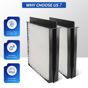 NISHCON 1040 Super Wick Humidifier Filter Replacement for Essick Air AIRCARE Humidifiers Filter B40 B40-C 3D6 100 5D6 700 7D6 100 D46 720 CM330AWHT CM330ABLK CM330DWHT CM330DBLK - 4 Pack