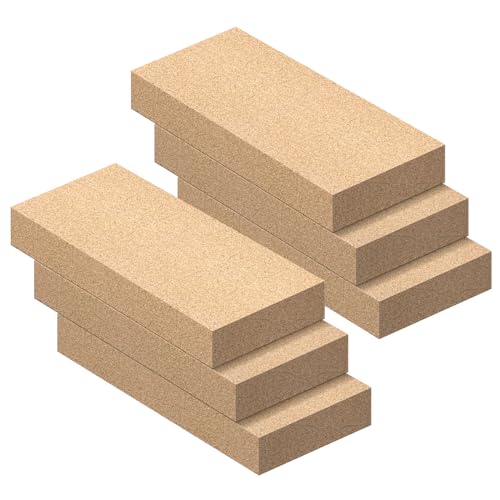 6PCS Fire Brick, Fire Bricks for Wood Stove, Size 9" X 4-1/2" X 1-1/4", Wood Stove Bricks, Fireplace Brick, Fire Bricks for Fireplace,Wood Stove.