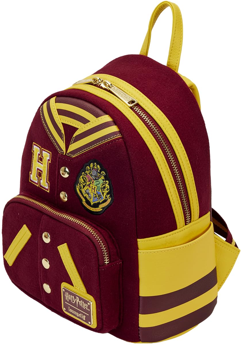 Harry Potter - Hogwarts Crest Varsity Jacket Mini Backpack, Loungefly