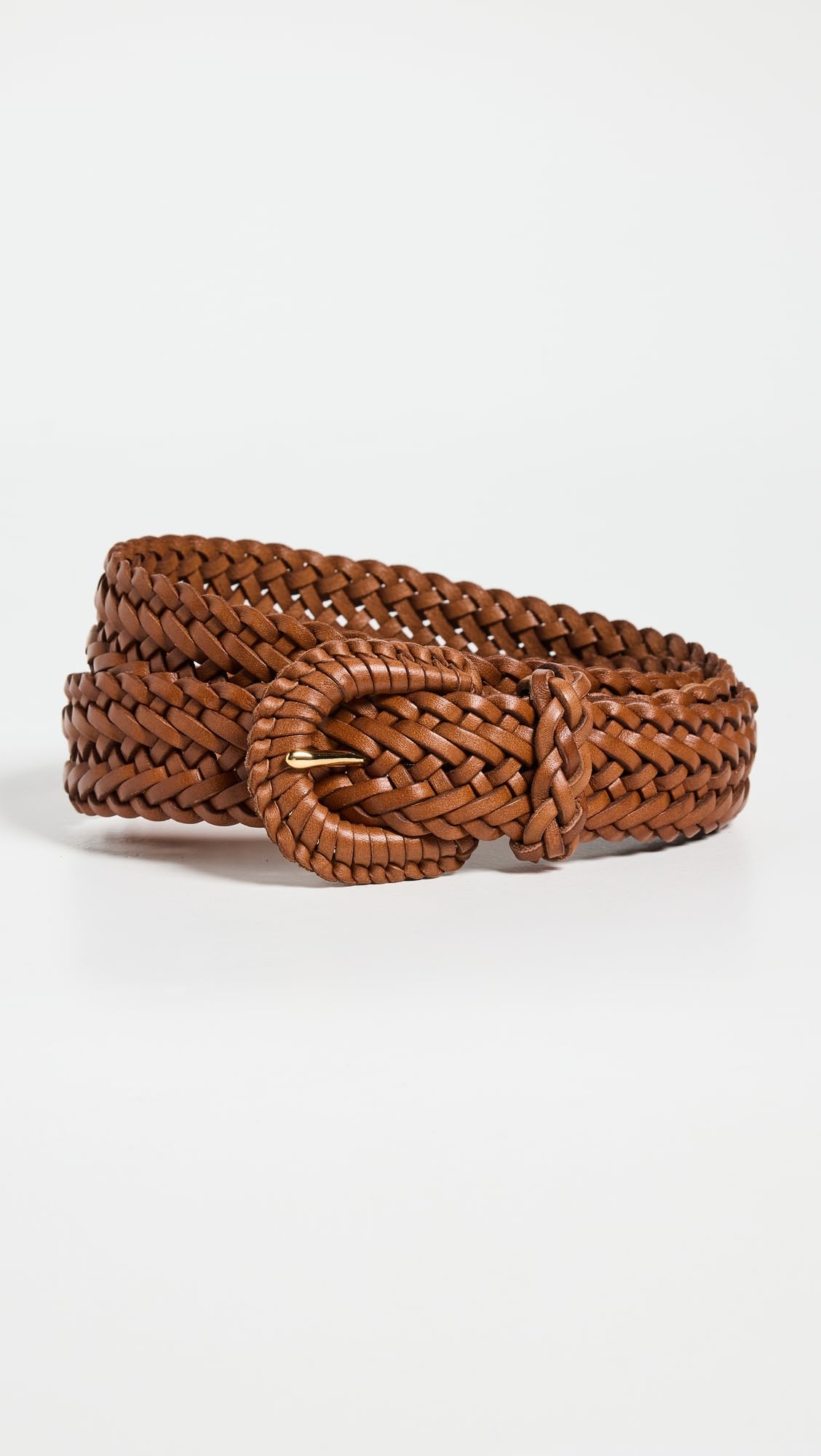 Madewell Women's Woven Belt, Desert Camel, Tan, M-L