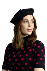 stylish french hats, black beans, plain -colored classic beanie winter cover, beret hats for women stylish - classic stretched wool french french french paris beret for men and women.