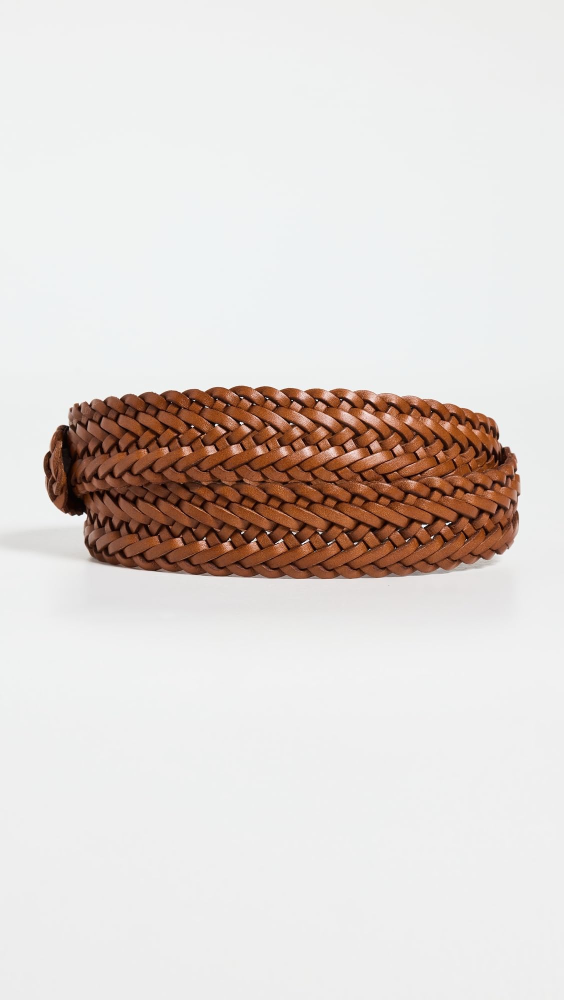 Madewell Women's Woven Belt, Desert Camel, Tan, M-L