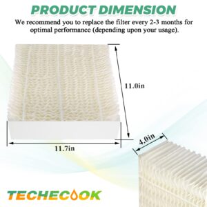 1043 Super Humidifier Wick Filters (4 Pack) Replacement for Essick AirCare Evaporative Humidifiers EP9500 EP9700 EP9800 831000 821000 826000 826800 and Bemis Space Saver 800 8000 Series Humidifiers