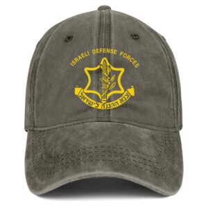 idf israeli defense force hat men women trucker hats adjustable snapback baseball cap cool dad hat gifts