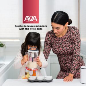 AVAPRO Batter Dispenser and Mixer 3in1 essential tool for measuring, dispensing and mixing batter for pancakes, crepes and other thin batters, quick and easy, no mess, 900ml Pancake Batter Dispenser.