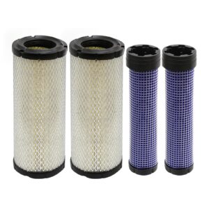 m131802 m131803 air filter kits inner & outer replacement for john deere 4610 2520 2305 2025r 2032r 3005 4005 4200 4210 4300 2pcs