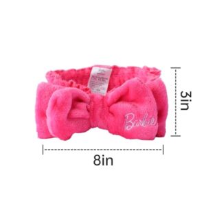 MINISO Barbie Collection Large Bowknot Headband - Stylish and Comfortable Hair Accessory for Women