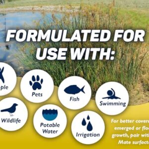 CattPlex Pro - Aquatic Herbicide - Kills Cattails, Water Lilies, Grasses & More - Quart (32 Ounces)