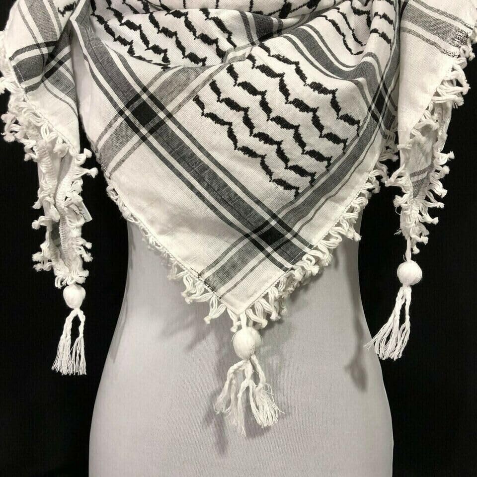 Palestine Scarfs, Shemagh Keffiyeh, Scarf For Men, Palestine Original,100% Cotton, Tactical scarf, Palestinian keffiyeh, Palestinian Gifts, Scarf For Women, Handmade Scarf