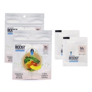 integra boost - myrcene infuser humidity packet - terpene essentials two-way humidity control - maintains 62 percent relative humidity for food & herbs storage