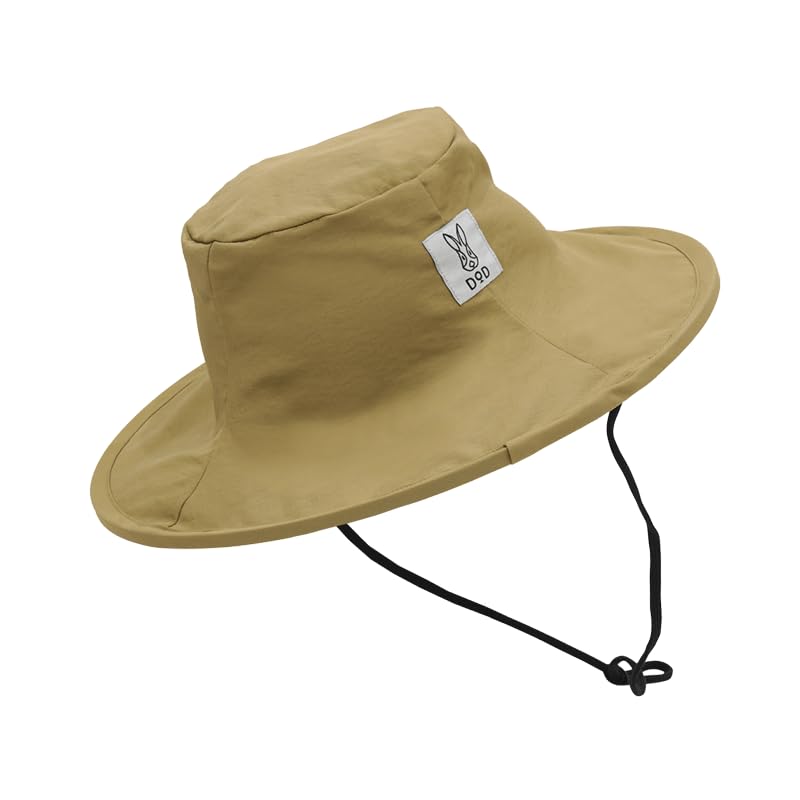 DOD Joe Bee Hat - Light Weight Wide Brime Soft Floppy Beach Hat | Rain Hat | UV Protection Summer Hat for Unisex, Men’s, Women’s | Sun Hat Womens Packable for Travel | Tan