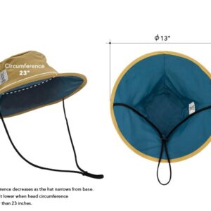 DOD Joe Bee Hat - Light Weight Wide Brime Soft Floppy Beach Hat | Rain Hat | UV Protection Summer Hat for Unisex, Men’s, Women’s | Sun Hat Womens Packable for Travel | Tan