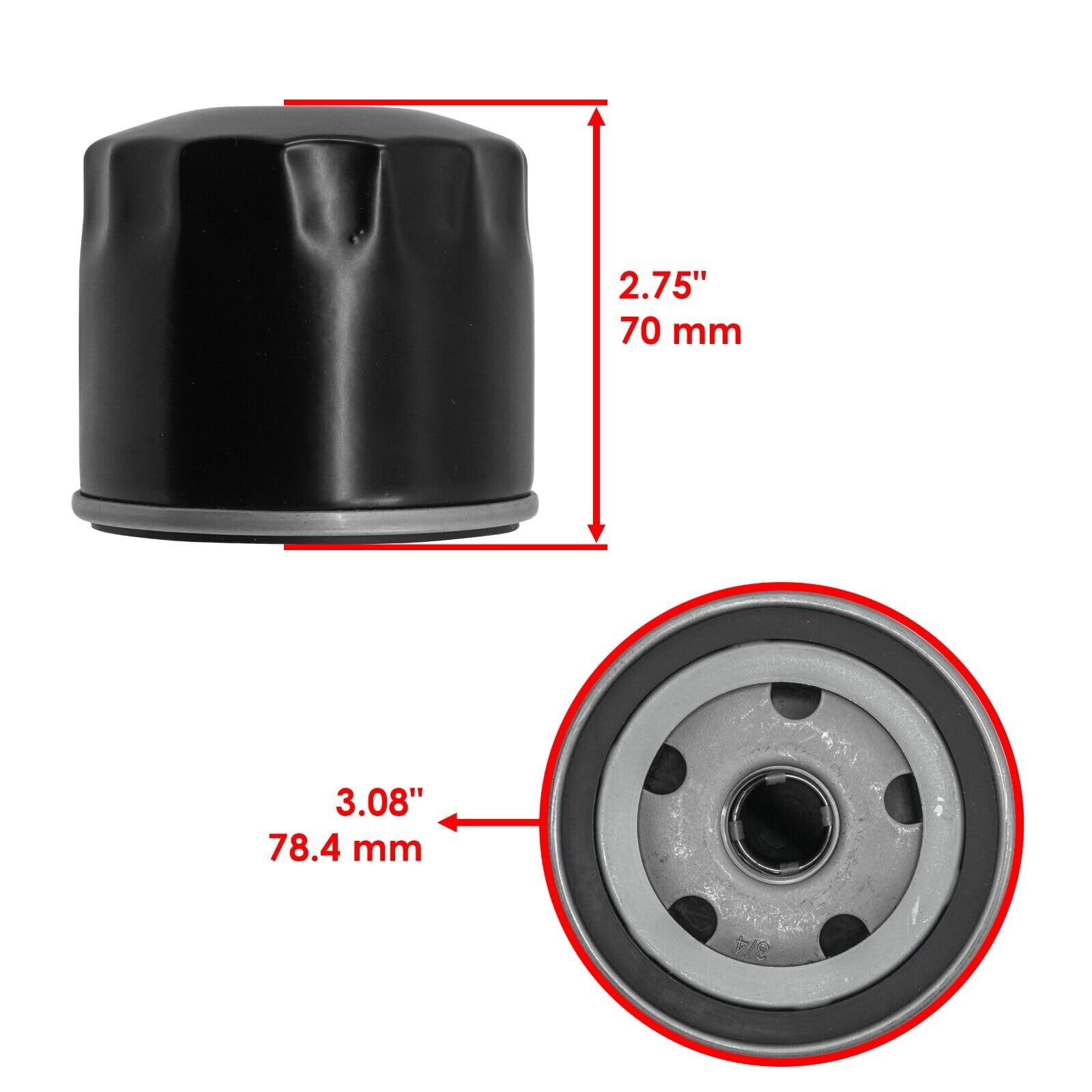 REPLACEMENT PART OEM For 063-5004-00 063500400 Oil Filters for Scag SWU Turf Tiger 1999-2004 3x Index-DDR965-GTF1-66482