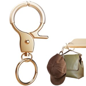 MAGTOBO Handbag Holder More Versatile Purse Hook Hanger for Table with Circular Carabiner Clip Fits on Car, Back of Chairs, Door..