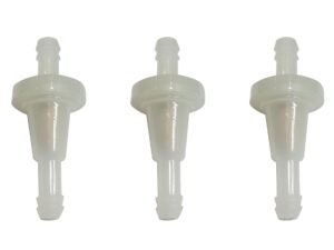 yapnigeel 3pack 694485 inline gas fuel filter replaces stens 120-006 john deere am107314 toro 71-9280 snapper 394358s troy bilt 951-3013 e-z-go 23013g1