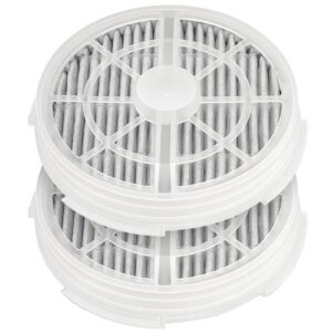 gl2103 hepa filter replacement compatible with rigoglioso, jinpus, ltlky, frida baby, meleden,sy900s and more air purifiers, 4 inch 3-in-1 activated carbon and true hepa filters (2-pack)