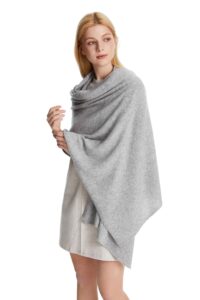 seasons comfort 100% cashmere knitted wrap, oversized shawl, scarf, stole