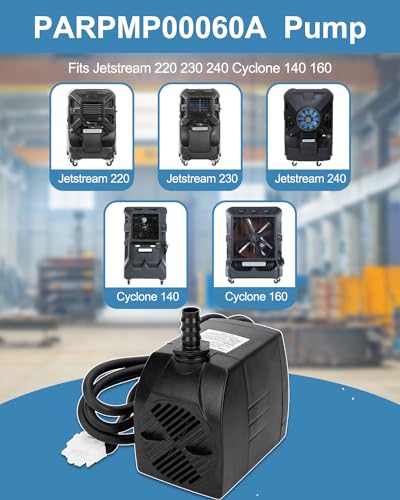 PARPMP00060A Pump for The Cyclone 140 & 160 and Jetstream 220 & 230 Portable Evaporative Coolers