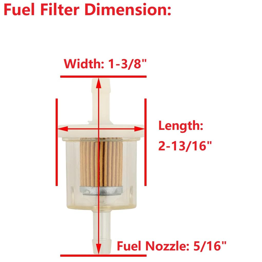 Annolai FR691V Oil Change Kit 49065-7007 49065-0721 Oil Filter for Kawasaki FR691V FR730V FR651V FR600V FX600V FS691V FS651V 492932 492932S 492056 695396 696854 7045184, Pack of 2