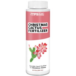 christmas cactus fertilizer for all christmas cacti and schlumbergera cacti, liquid plant food 8 oz (250ml)