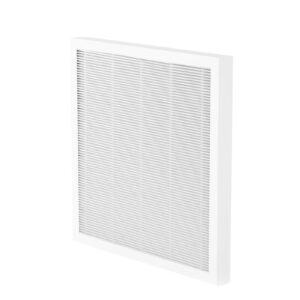 lampick air purifier filter 4-in-1 high-efficiency true hepa replacement filter, air filter compatible air cleaner a6, h13 true hepa filter for smoke pollen dander hair smell (1 pack)