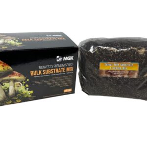 Myco Labs Premium Bulk Mushroom Substrate Mix | Fully Pastuerized | Maximum Yield | for Dung & Grain Loving Mushrooms (5 LBS)