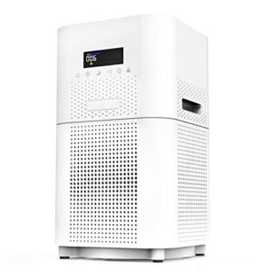 air purifiers for home large room,air purifiers up to 1830 sqft, h13 true hepa air purifiers filter for bedroom,24db sleep mode